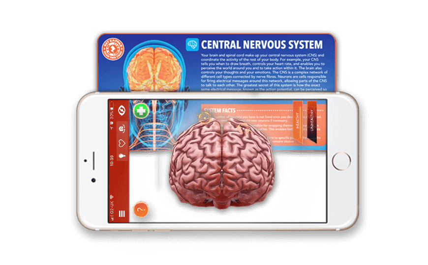 BBC Secrets of The Human body: AR Learning Resources